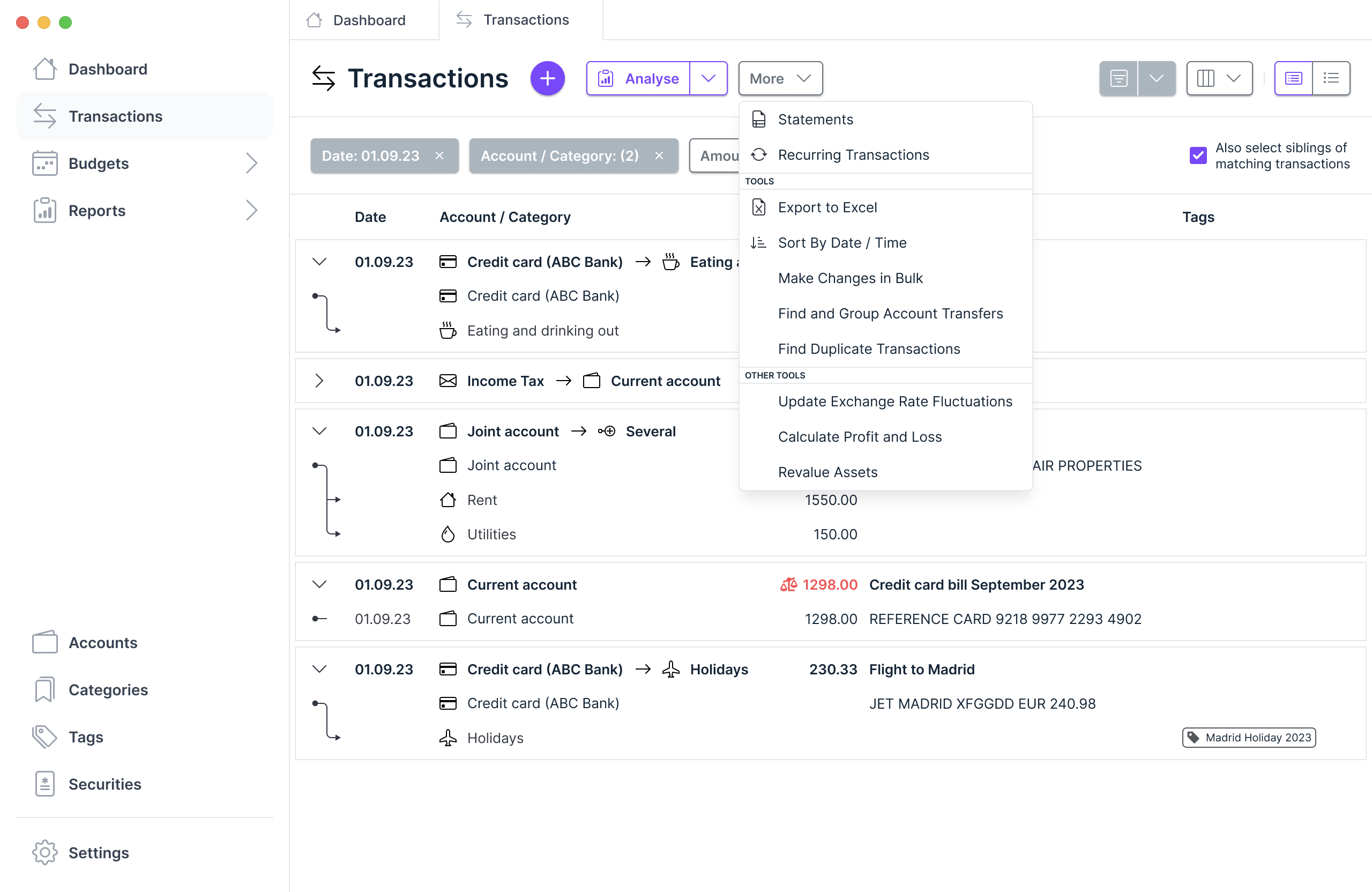 Control your spending and maximise your savings with Olive